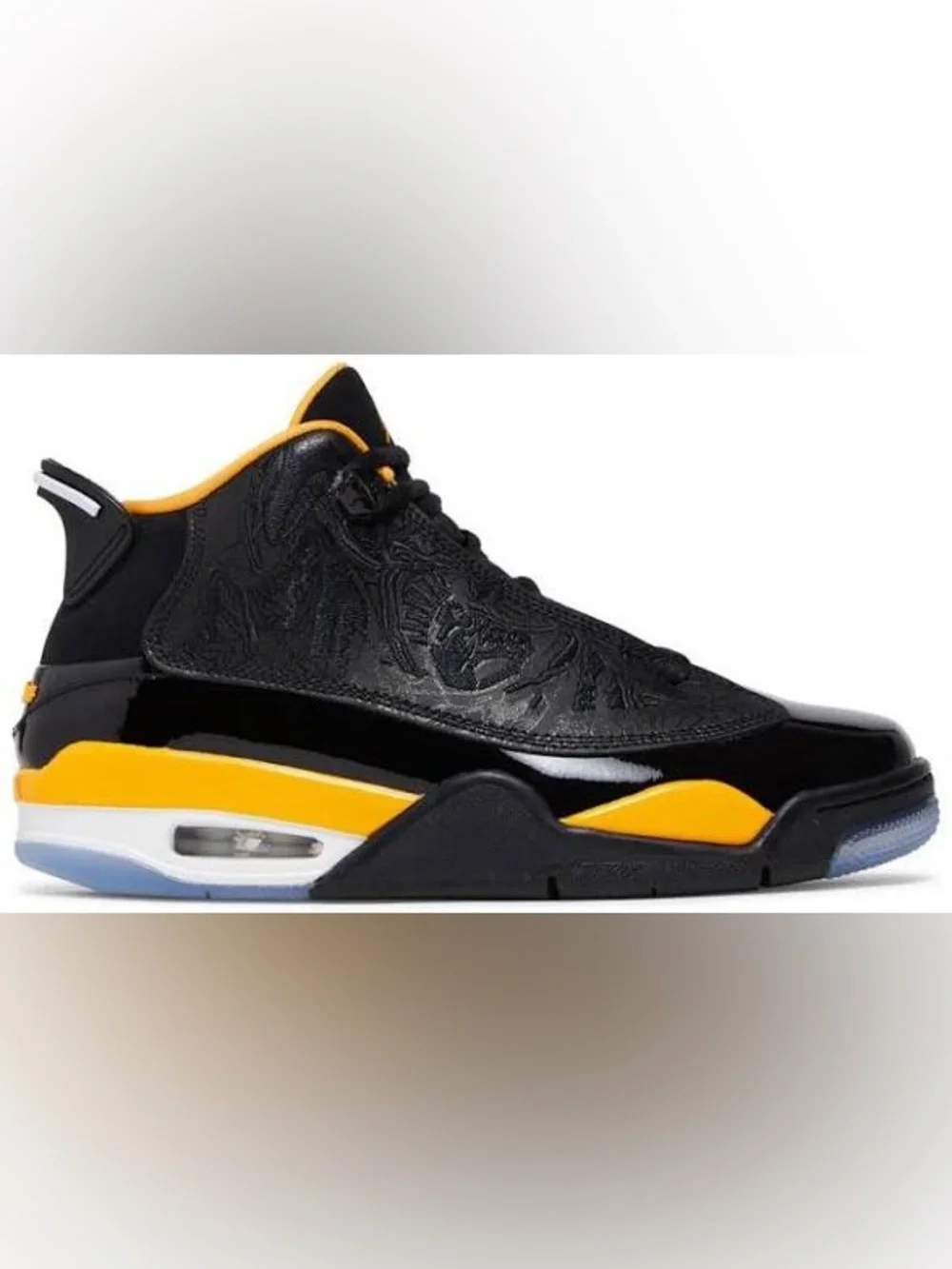 Shoes | Jordan Dub Zero Mens Black And Yellow Athletic Sneakers | Poshmark